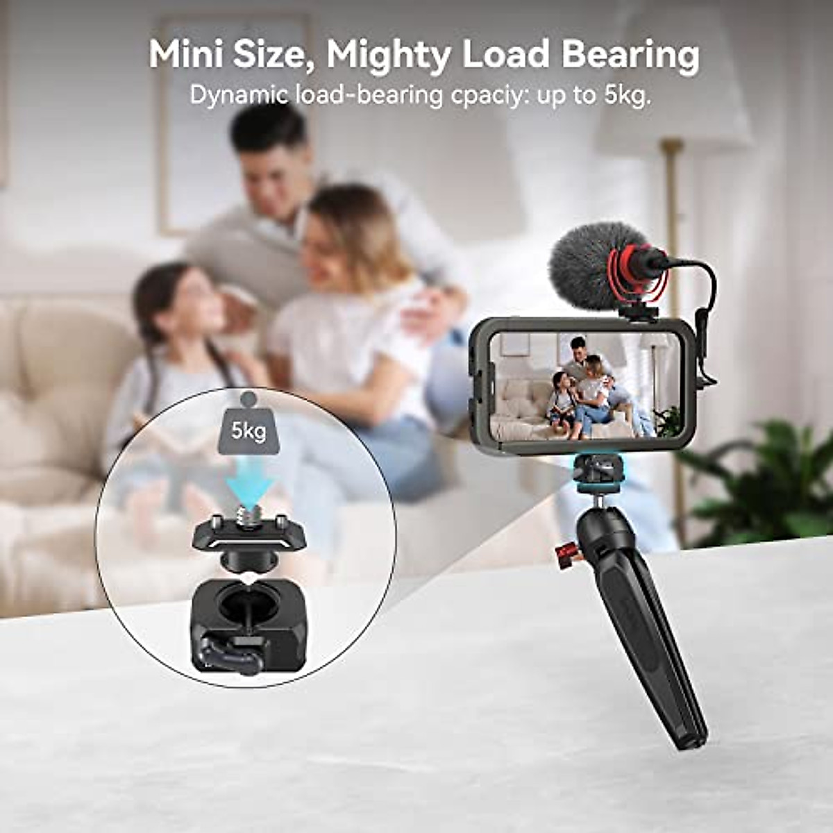 SmallRig Quick Release Plate with 1/4" Screw, HawkLock Quick Release Top Plate for Stabilizer, Action Camera, Monitor, LED Light, QR Top Plate for SmallRig HawkLock Quick Release System - 3730B