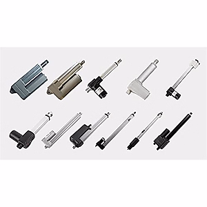 KOVOSCJ Linear Actuator 12V Heavy Duty Linear Actuator with Potentiometer Position Signal Feedback IP66 12V 24V 60mm/s Speed 12000N 1200KG 2640LBS Force Stroke Linear Actuator