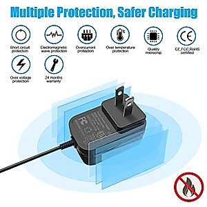 TKDY 5V Power Supply Graco Simple Sway Swing Cord AC Adapter, for Graco DuetSoothe, Glider LX/Elite/Premier/Petite LX, Sweetpeace, DuetConnect LX, Sweet Baby Swing Plug.