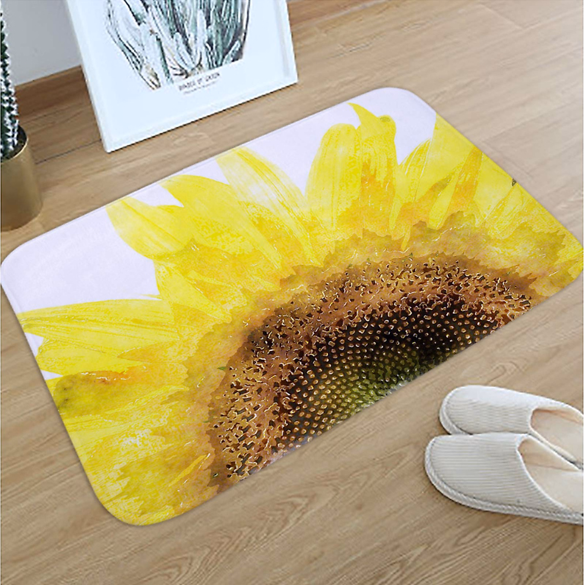 Custom Personalized Area Rug, Customized Photo Text Non-Slip Washable Floor Rug Carpet Indoor Outdoor for Bedroom Room Garden  Office, Bathroom  Home Decorative  (31.5"x47")