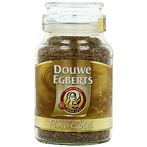 Douwe Egberts Pure Gold Instant Coffee, Medium Roast, 6.7-Ounce, 190g (Packaging May Vary)