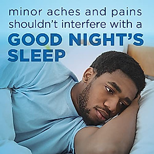 Amazon Basic Care Ibuprofen PM, Ibuprofen and Diphenhydramine Citrate Tablets, 200 mg/38 mg, Pain Reliever (NSAID)/Nighttime Sleep-Aid, 120 Count