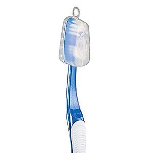 SmileGoods A392 Toothbrush, 39 Tuft, Soft Bristle, Individually Packaged Toothbrushes, Assorted Colors, Bulk Pack of 72