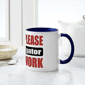 CafePress Investigator Work Mug Ceramic Coffee Mug, Tea Cup 11 oz