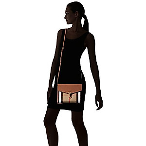 Burberry House Check Crossbody Bag (Womens) - Brown - One Size