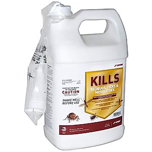 JT Eaton 209-W1G Bed Bug, Tick, and Mosquito Killer Spray, Water-Based Insecticide, Gallon with Sprayer