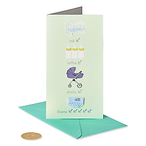 Papyrus Baby Shower Card (Big Changes)