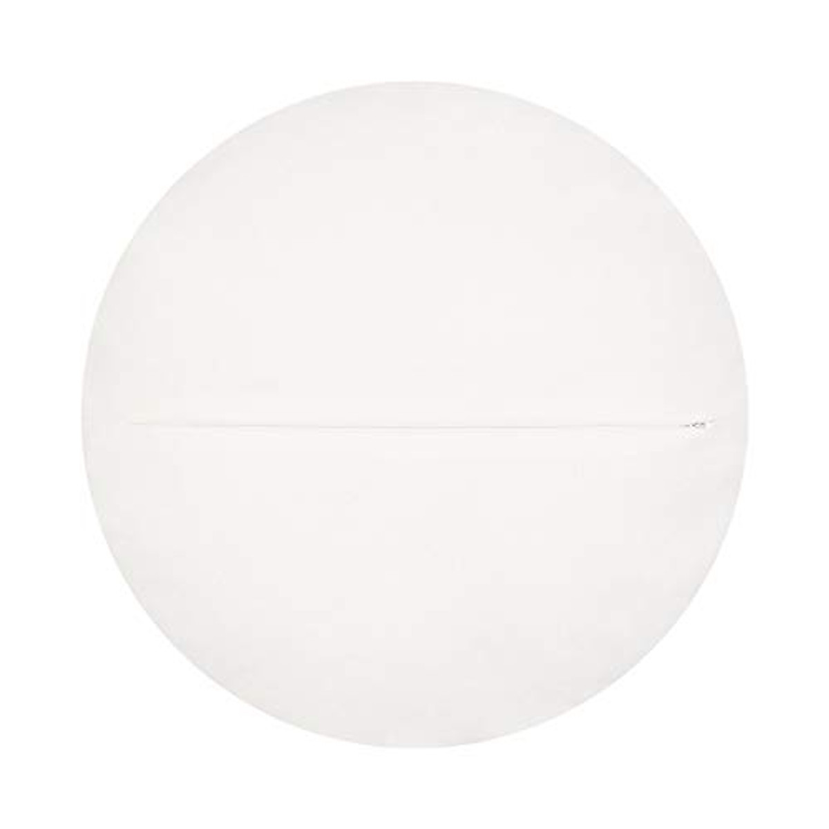 JWH Handmade Flower Throw Pillow Covers Aesthetic Decorative Stereo Floral Accent Pillow Case Round Cushion White Pillowcase for Bedroom Bed Couch Chair Office 14 Inch Cream