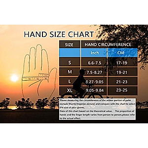 BYBAIZ Mountain Bike Fingerless Gloves Men Black Blue Workout Biking Women Gym Motorcycle Cycling Gloves (Large－Black)