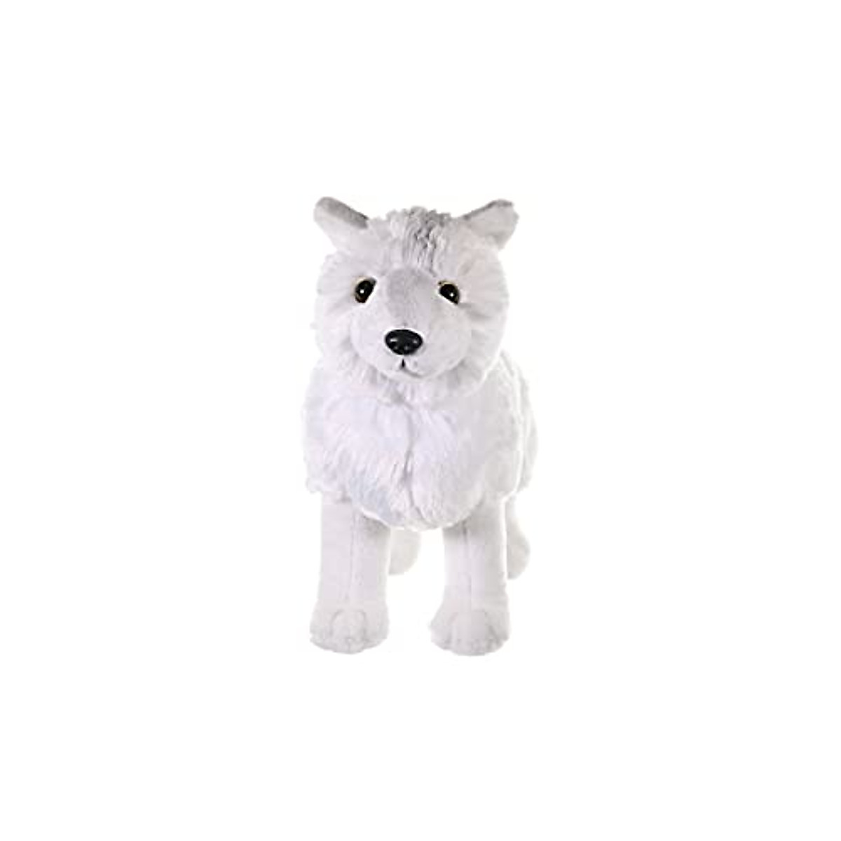 Wild Republic Arctic Wolf Plush, Stuffed Animal, Plush Toy, Gifts for Kids, Cuddlekins 12"