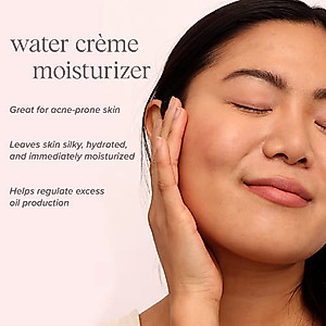 DRMTLGY Water Crème Face Moisturizer for Women & Men - Facial Moisturizer for Dry Skin - Lightweight Daily Moisturizer Face Cream