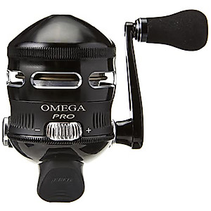 Zebco OMEGA PRO 3SZ SC REEL 10#, Size 30, Black