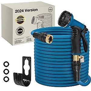 Garden Hose Black 1.0 (100FT, Blue)