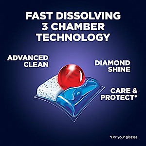 Finish Quantum Infinity Shine - 70 Count - Dishwasher Detergent - Powerball - Our Best Ever Clean and Shine - Dishwashing Tablets - Dish Tabs (Packaging May Vary)