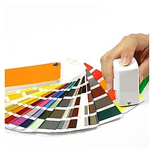 Tint Meter, APP Portable Colorimeter Color Analyzer Digital Precise LAB Color Difference Meter Tester 8mm,Color Sensor