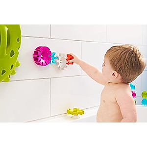 Boon COGS Baby Bath Toys - Gear Themed Sensory Baby Toys for Bathtub - Multicolored - Ages 12 Months and Up - 5 Count