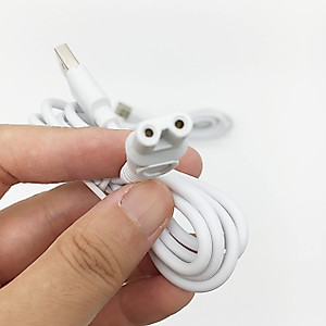 Charger Cord Replacement for Finishing Touch Flawless Legs Shaver Women Electric Trimmer - 5V USB Power Cable (2-Pack) (NOT for Flawless body razor and Flawless Nu razor)