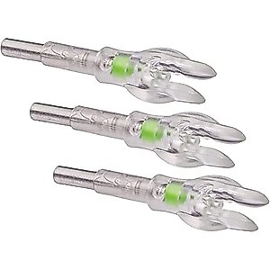 Nockturnal-G Lighted Nock for Arrows with .166 Inside Diameter Including Victory, Easton and G-Uni Brands - Green, 3 Count (Pack of 1)