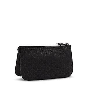 Kipling Womens Creativity Large Pouch, Versatile Cosmetics Kit, Lightweight Nylon Travel Organizer Wallet, Signature Emb, 7.25 L X 4.25 H X 1.5 D US