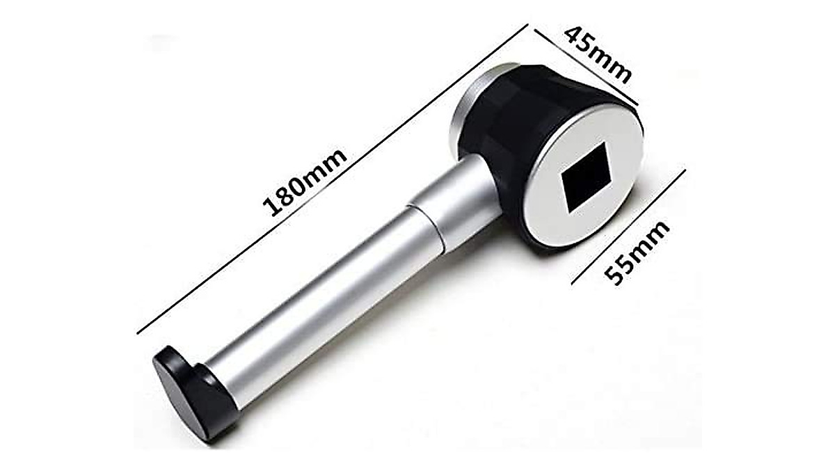 10X LED Handheld Magnifier with Measuring Scale