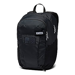 Columbia Unisex PFG Terminal Tackle 28L Backpack, Black/Fish Flag, One Size