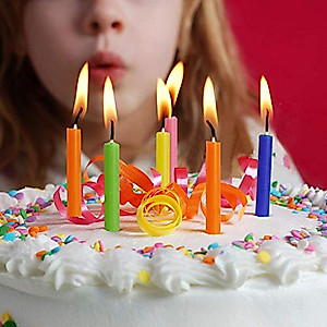 HELLY Unscented 4" Mini Chime Ritual Spell Taper Candle - Set of 100