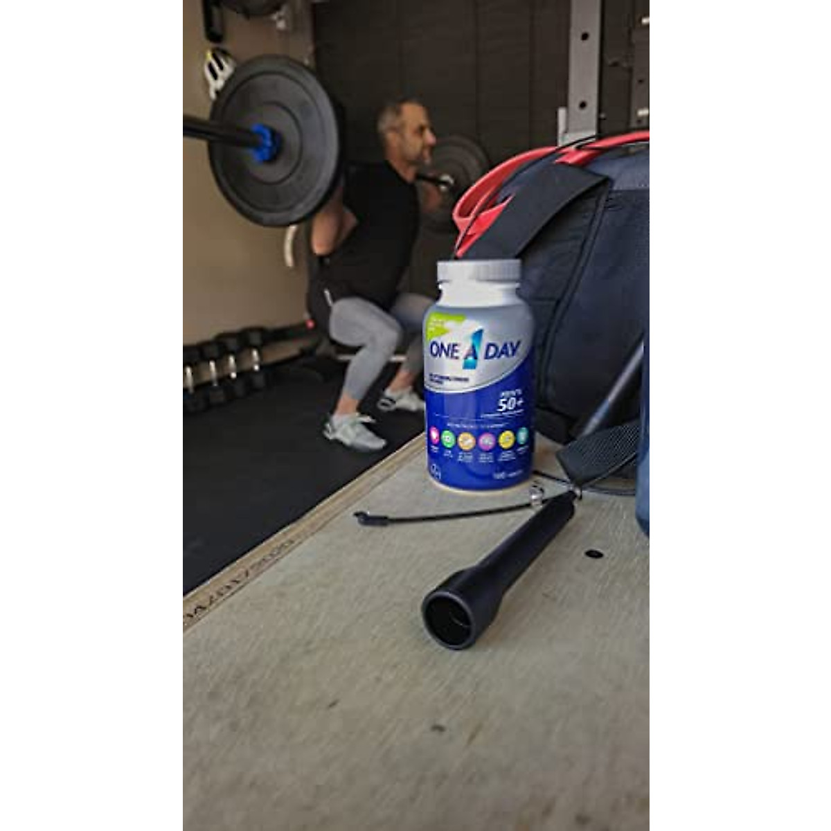 One A Day Men’s 50+ Multivitamins, Supplement with A, C, D, E and Zinc for Immune Health*, Calcium & More, 100 Tablets