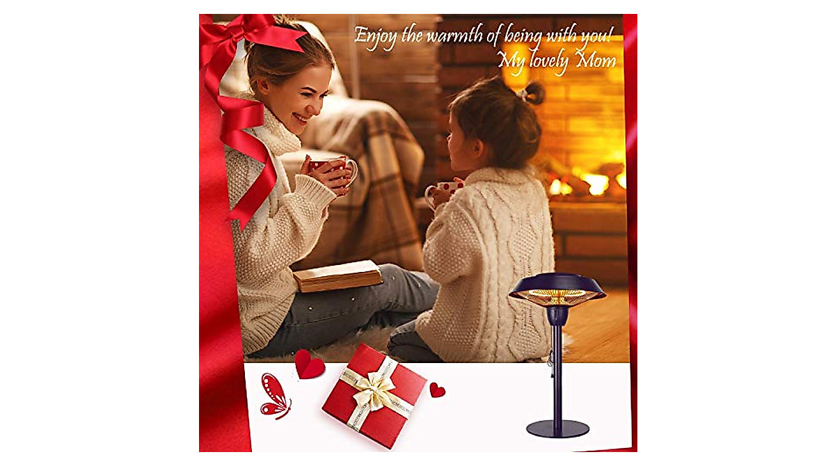 Star Patio Electric Patio Heater - Portable & Stylish