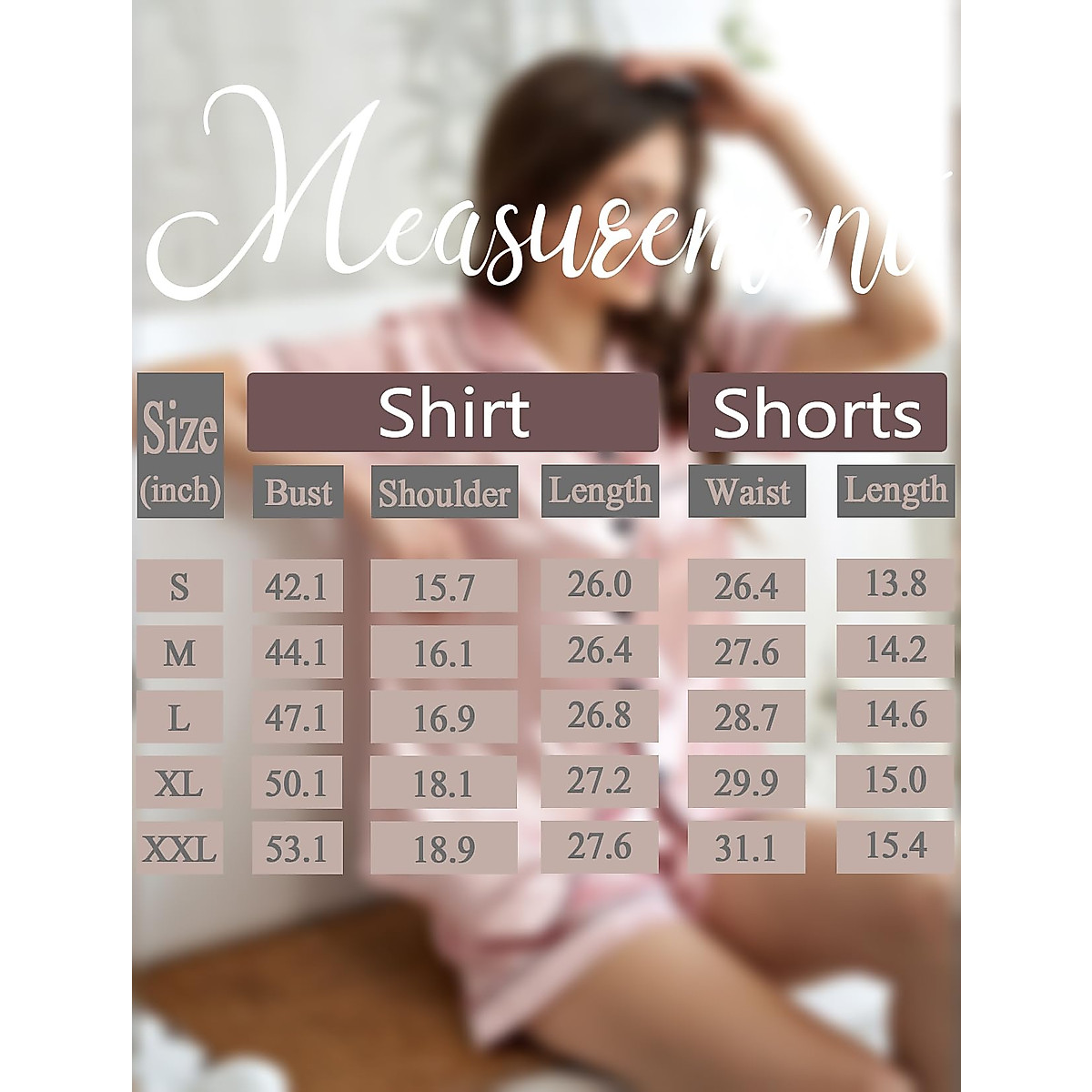 Slieptite Women's Silk Pjs Set Summer Short Sleepwear Satin Short Sleeve Loungewear 2 Piece Pajamas Bridesmaids Pj Set Pink