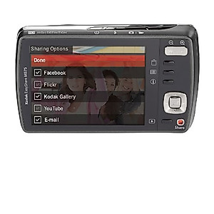 Kodak Easyshare M575 14 MP Digital Camera with 5x Wide Angle Optical Zoom and 3.0-Inch LCD (Midnight Black)