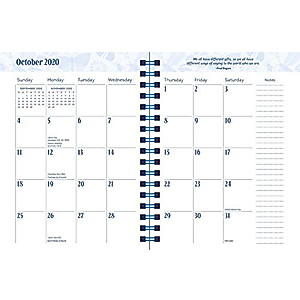 Posh: Deluxe Organizer 17-Month 2020-2021 Monthly/Weekly Planner Calendar: Garden Creatures