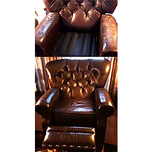 Leather Max Large Project Leather and Vinyl Repair Kit - Restorer of Your Furniture, Jacket, Sofa or Car Seat, Super Easy Instructions, Restore Any Material, Bonded, Pleather, Genuine (Wine)