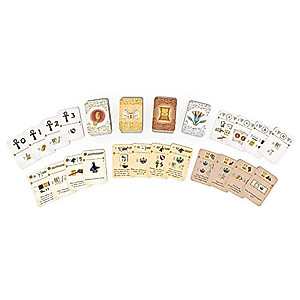 Board and Dice Tekhenu: Obelisk of The Sun - Strategy Ancient Board Game, Ages 14+, 1-4 Players, 60-120 Mins, Multicoloured