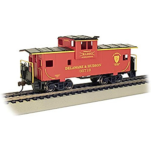 Bachmann Trains - 36' Wide-Vision Caboose - Delaware & Hudson #35719 - HO Scale