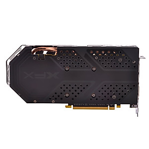 XFX Radeon RX 580 GTS Black Edition 1425MHz OC+, 8GB GDDR5, VR Ready, Dual BIOS, 3xDP HDMI DVI, AMD Graphics Card (RX-580P8DBD6)