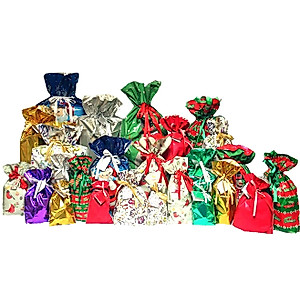 Giftmate 50-Piece Gift Bag with Tag Set