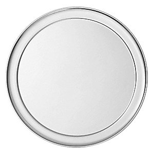 American Metalcraft HATP21 Wide Rim Pan, Heavy Weight, 14 Gauge Thickness, Aluminum, 21" Dia.