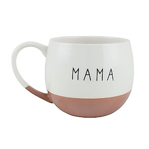 Enesco Our Name is Mud Family Mama Mom Face Sculpted Coffee Mug, 12 Ounce, Multicolor