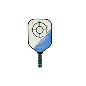 Engage Encore EX 6.0 Pickleball Paddle, Standard Weight 7.9-8.3 oz, Thick Core for Control & Feel, Built for Power & Sweet Spot (Blue, 4 ⅜ inch Grip)
