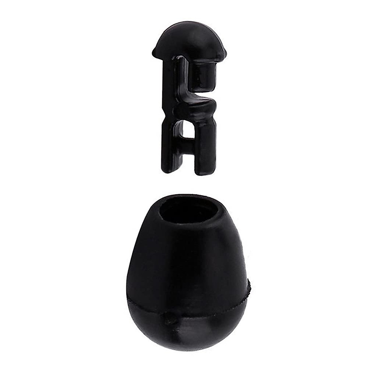 unband 20pcs Beads Quick Change Carp Terminal Tackle Method Feeder Fishing Tools Connector Fish Tackles Pesca Iscas Accessories S/L (Size : 20pcs S 11mm)