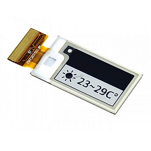 1.02 inch e-Paper E-Ink Raw Display Screen Panel 128×80 Resolution with Embedded Controller Black/White Dual-Color SPI Interface Without PCB for Raspberry Pi Jetson Nano STM32 @XYGStudy