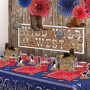 Beistle Wild Wild West Sign Banner Party Accessory