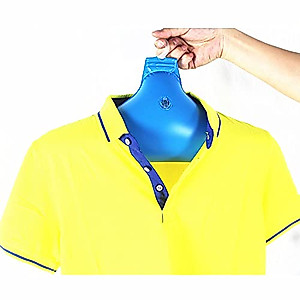 Inflatable Hanger Travel Outdoor Portable Folding Clothes Drying Rack with Hook Outdoor Clothes Hanger Rack Non-Slip Foldable Coat Holder for Home Car Camping Indoor Outdoor