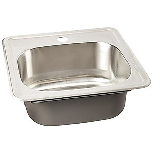 Wells Stainless Steel Single Bowl Topmount Kitchen Sink 1515-6