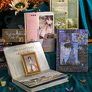 Aromoty Vintage Oil Painting B6 Notebook