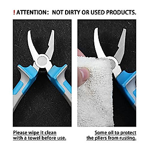 SPEEDWOX 6" Breaker Grozer Pliers Breaking Pliers Professional Breaking and Grozing Pliers Nibble Glass for Stained Glass Work Durable Tool