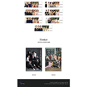UP10TION Connection 2nd Album Silhouette Version CD+1p Folding Poster On Pack+80p Booklet+1p Sticket+1p Bookmark+2p Selfie PhotoCard+Tracking Kpop Sealed