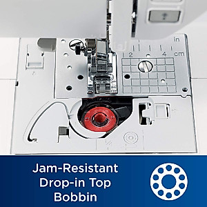 Brother HC1850 Sewing and Quilting Machine, 185 Built-in Stitches, LCD Display, 8 Included Feet