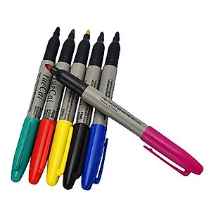 SUPVOX 6pcs Tattoo Skin Marker Tips Pen Scribe Pen Tattoo Supplies