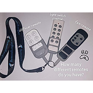 Portable Remote Holders - Remote Rangler - Universal - Stop Losing Your Remotes! (3 Remote Holders)